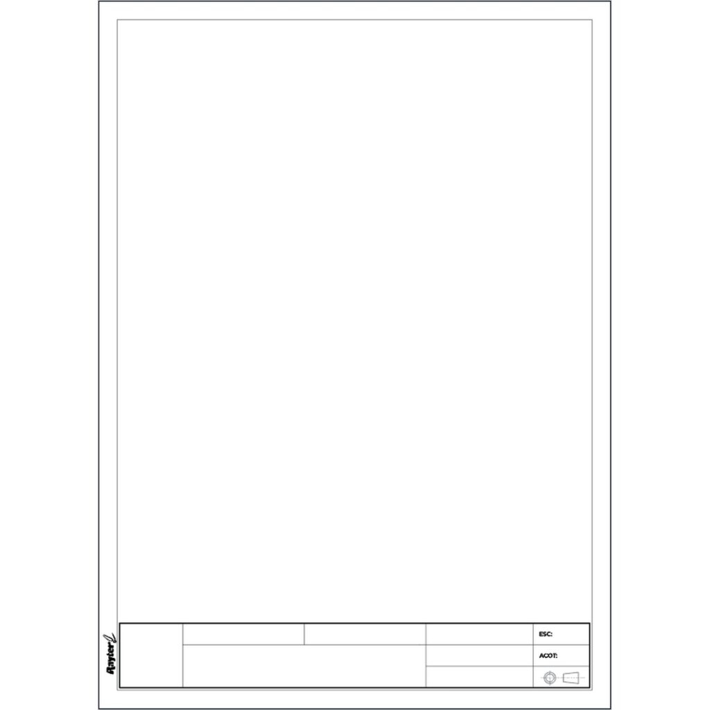 Block A4 Cartulina - Rayter