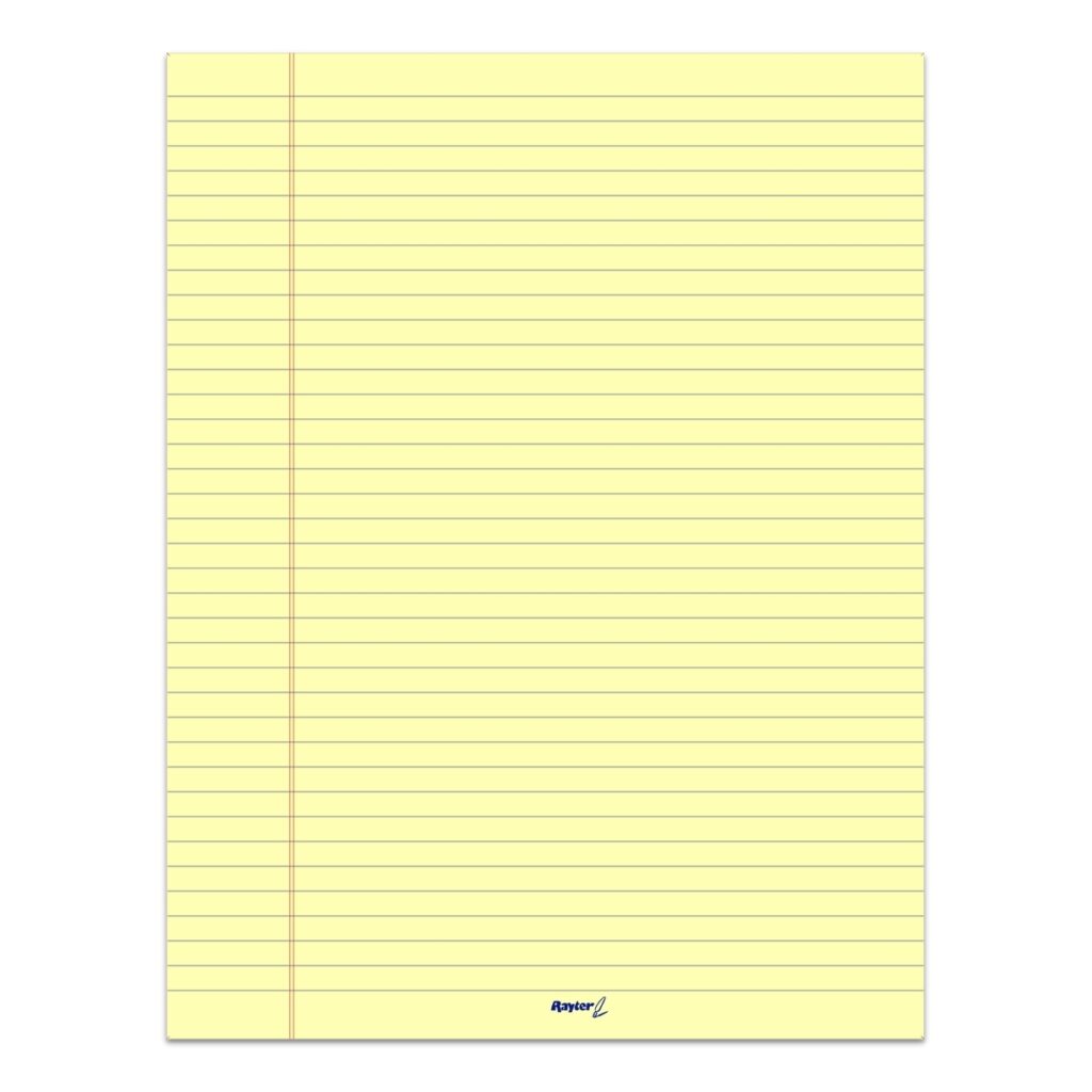 Block Tamaño Carta archivos - Rayter