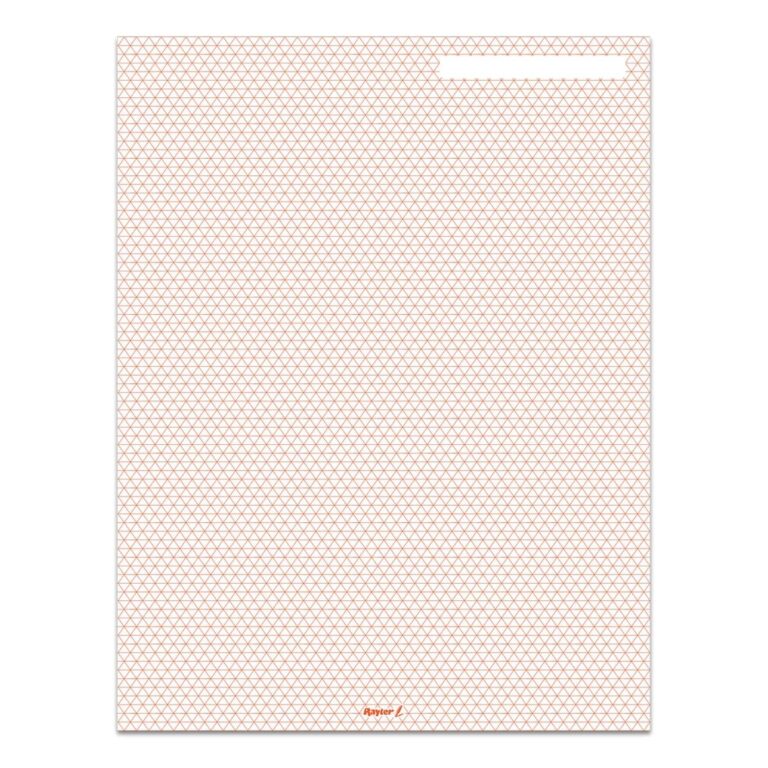 Block Isométrico Tamaño Carta - Rayter