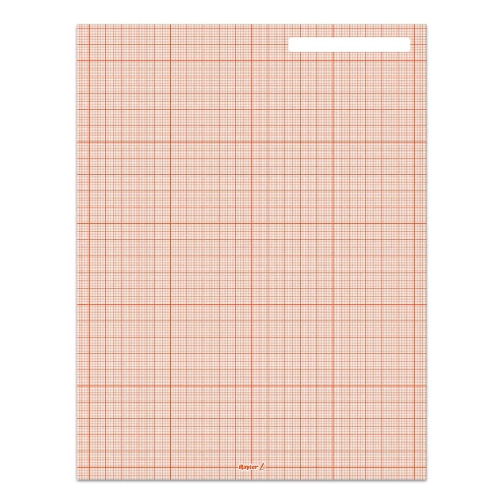 Block Milimétrico Tamaño Carta - Rayter