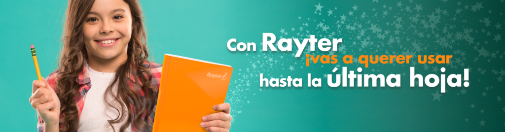 Fabricación de productos de papelería escolar y oficina - Rayter